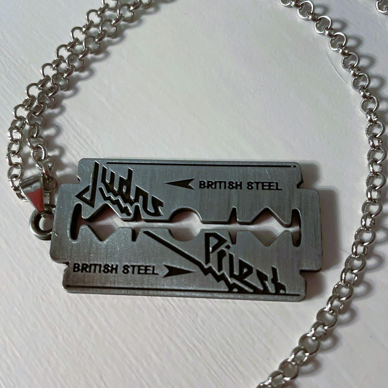Brand new Judas Priest British Steel necklace /... - Depop