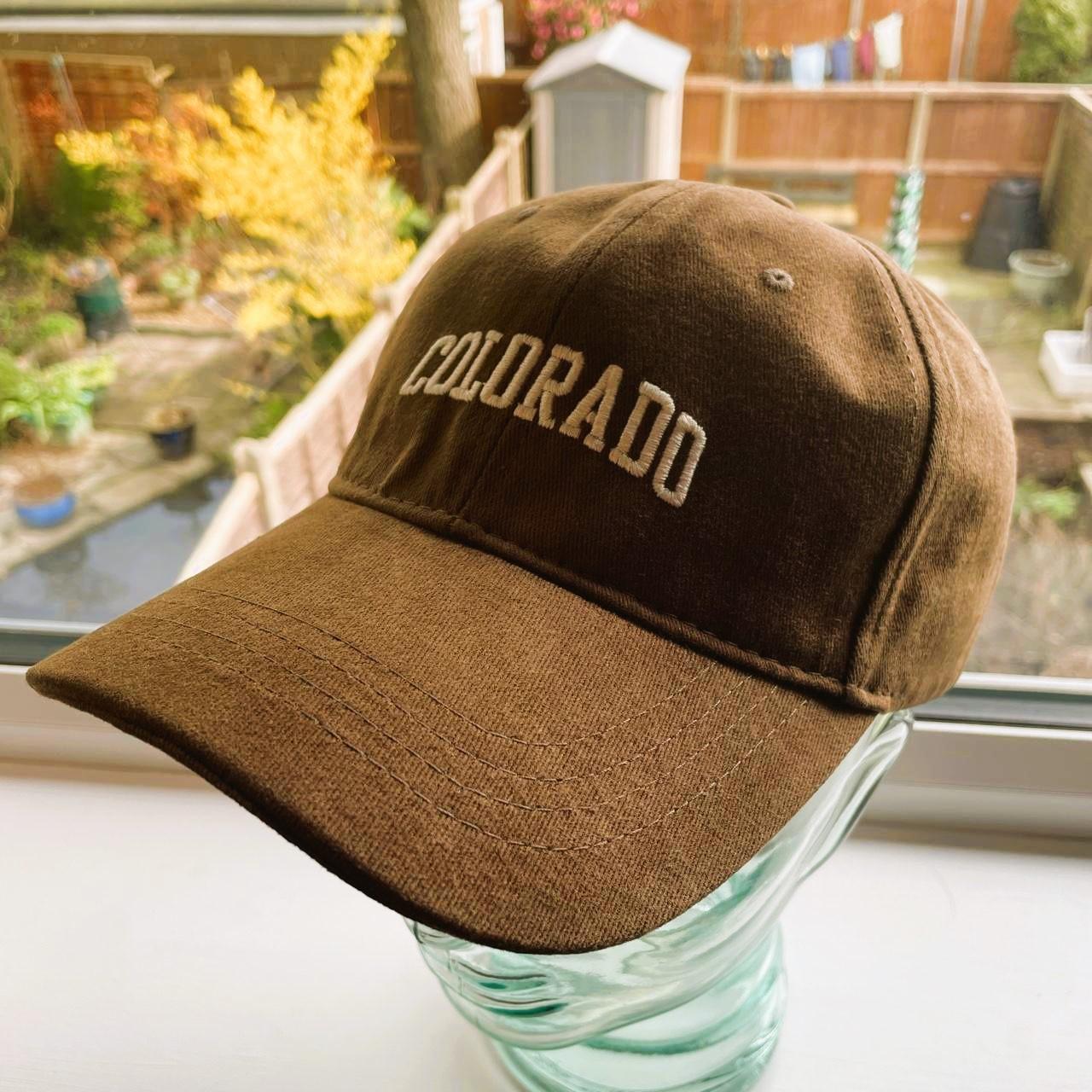 Brand new Colorado baseball cap. Adults brown cotton... - Depop