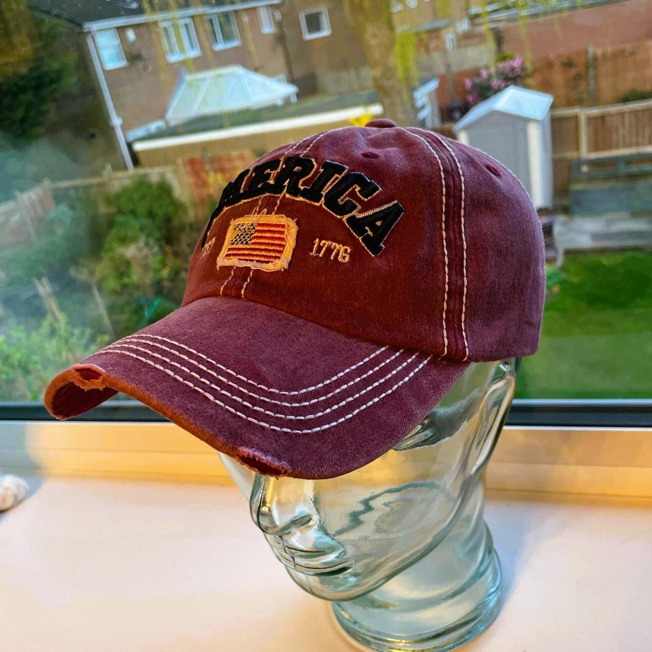 Brand new America baseball cap. Adults red... - Depop