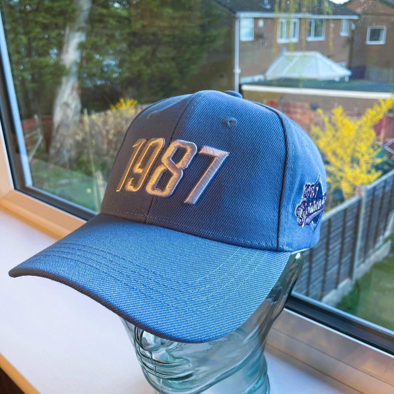 Brand new 1987 Golden Age baseball cap. Adults blue... - Depop