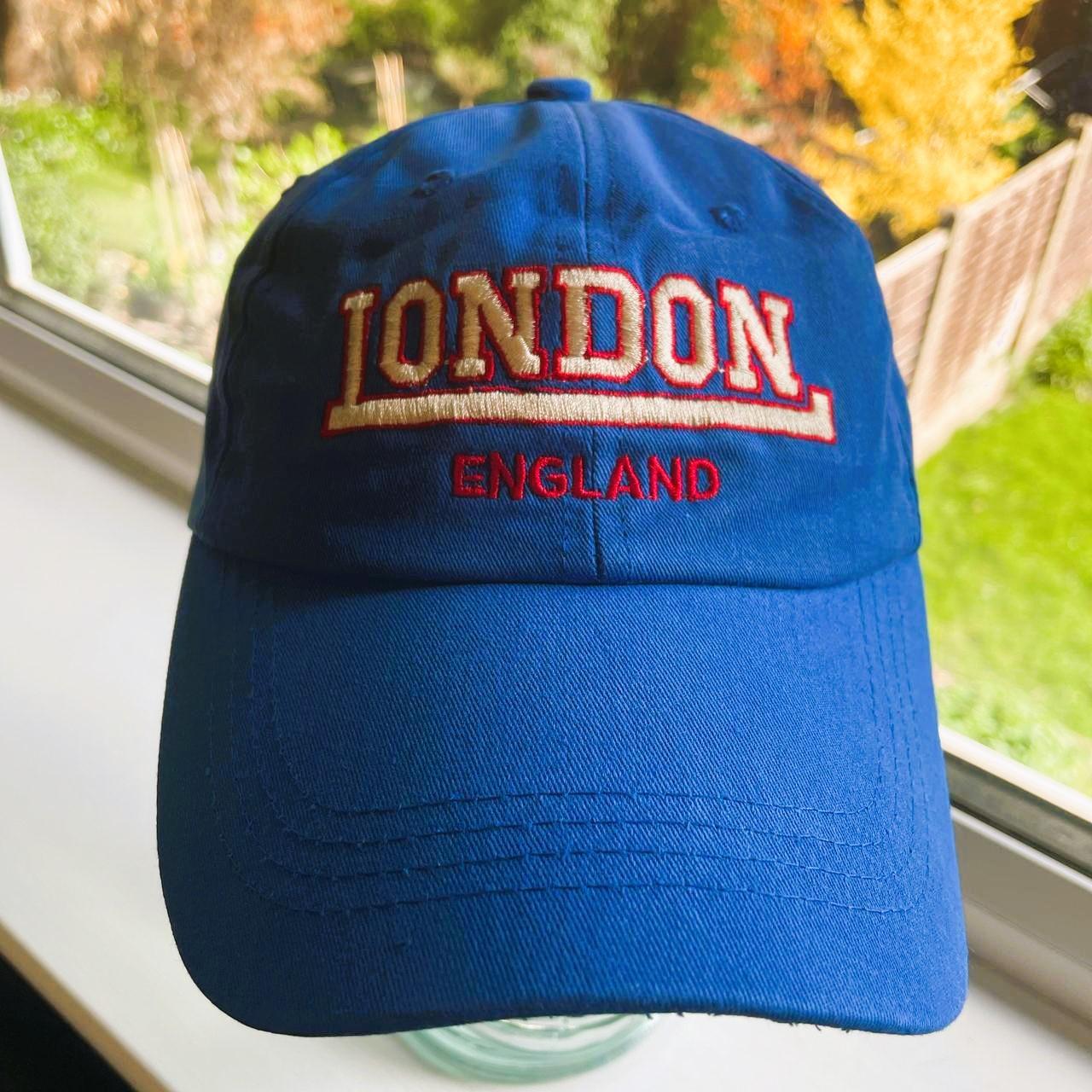 Brand new London England baseball cap. Adults blue... - Depop