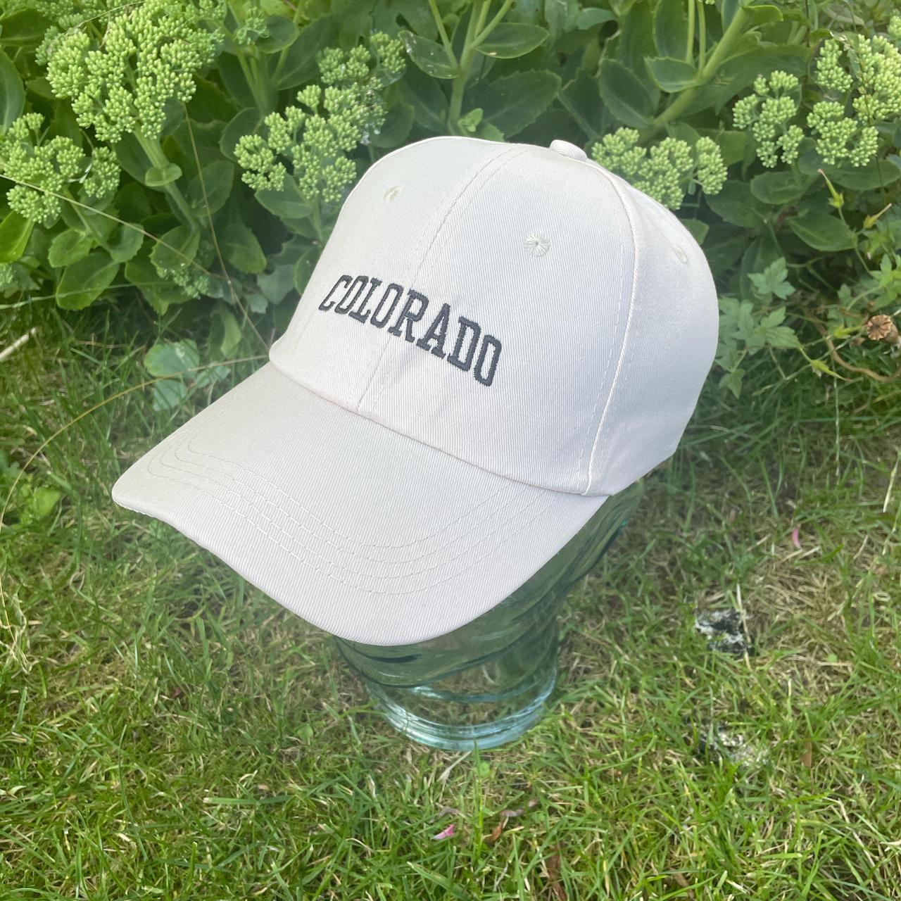 Brand new Colorado baseball cap. Adults cream and... - Depop