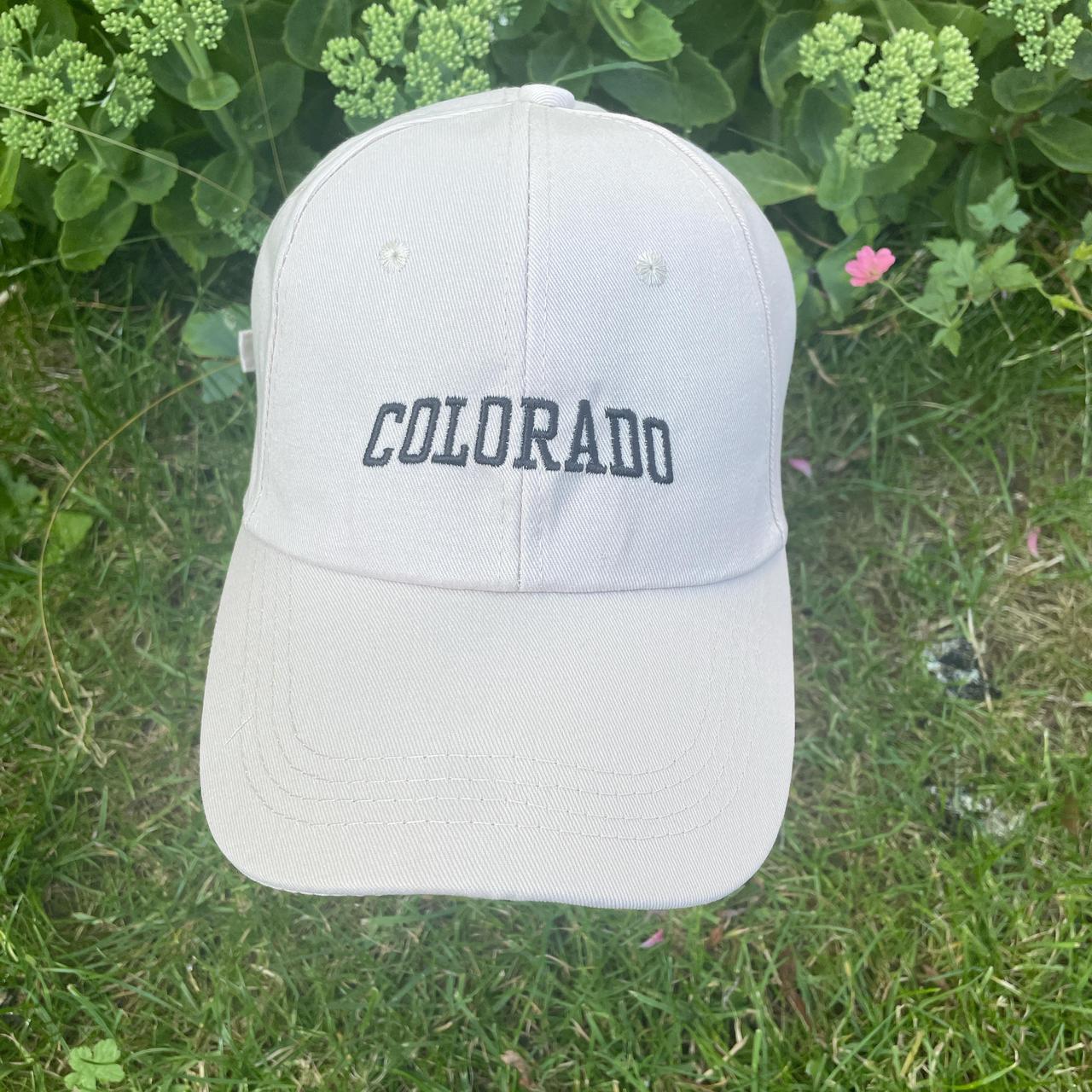 Brand new Colorado baseball cap. Adults cream and... - Depop