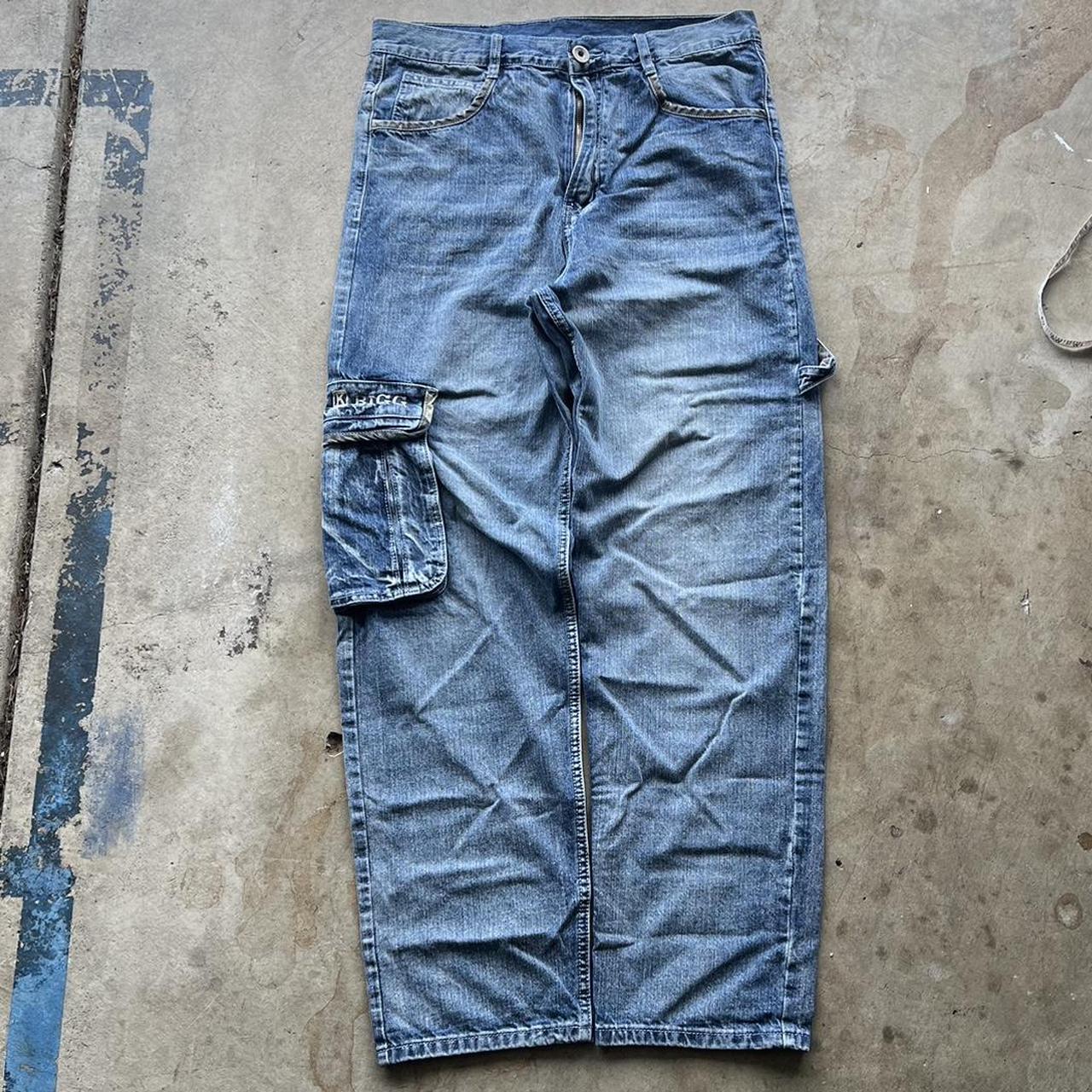 Play Bigg Baggy Jeans Damages In The Above Photos - Depop