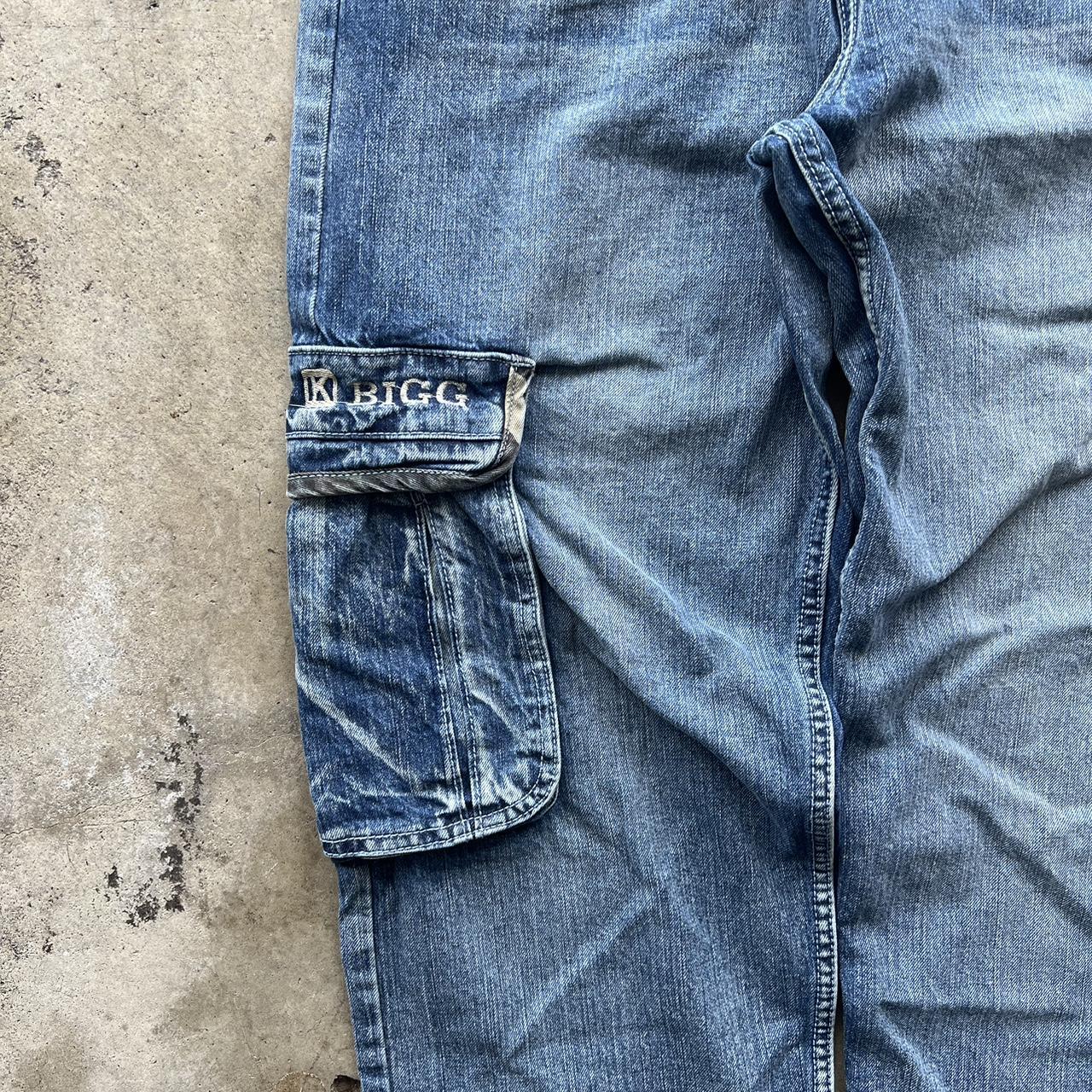 Play Bigg Baggy Jeans Damages In The Above Photos - Depop