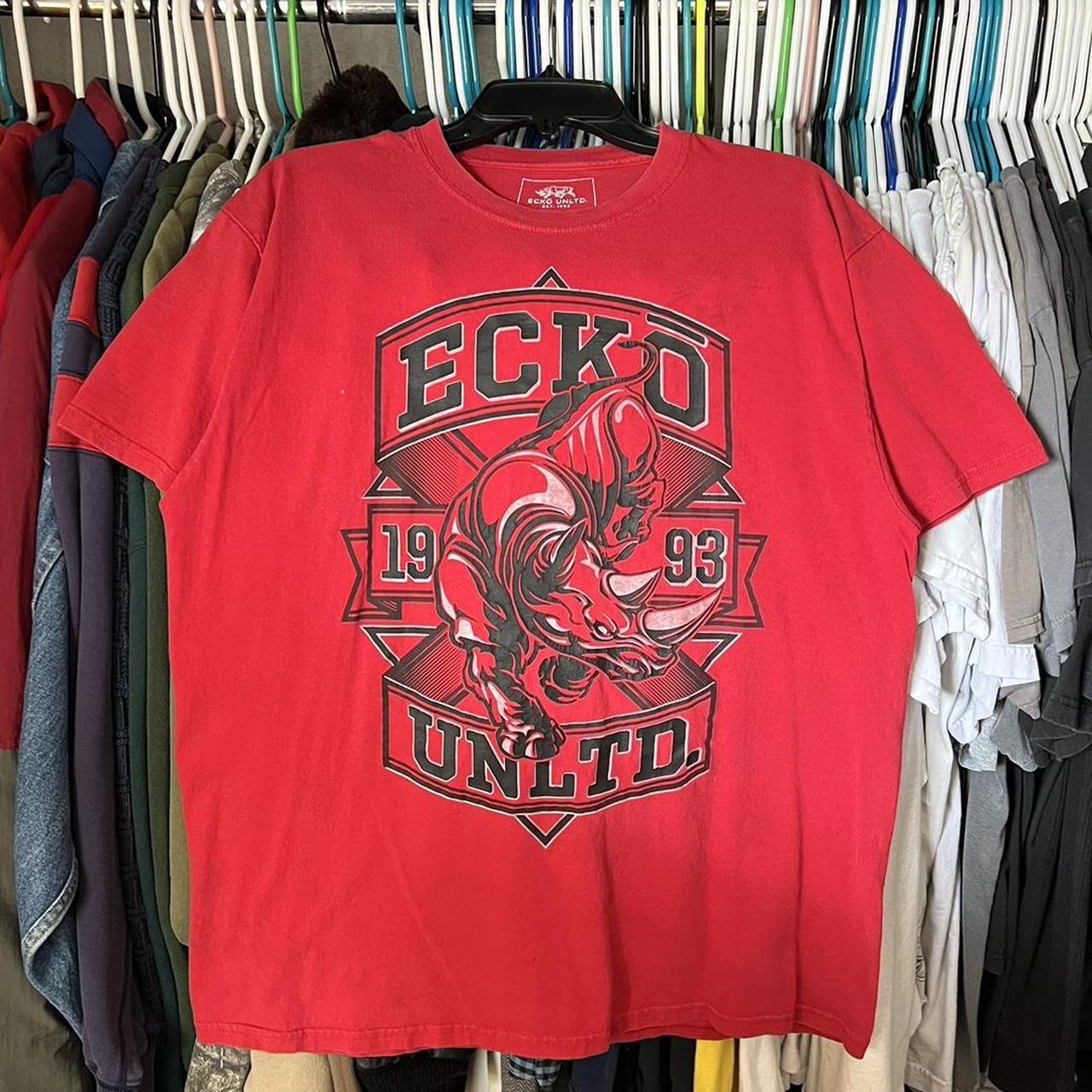 Early 2000’s Ecko Unltd Tee - Depop