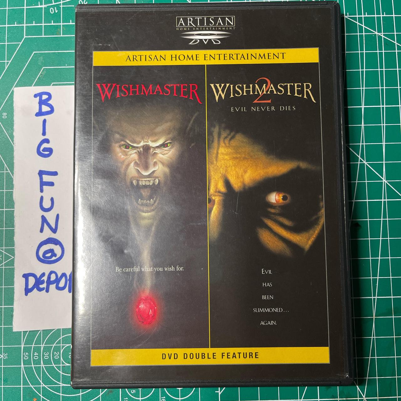 Wishmaster and Wishmaster 2: Evil Never Dies DVD... | Depop