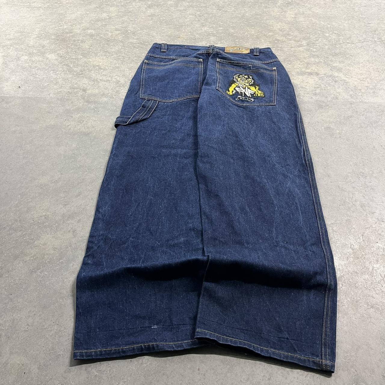 Vintage baggy FNF Carpenter Jeans Wide leg loose fit... | Depop