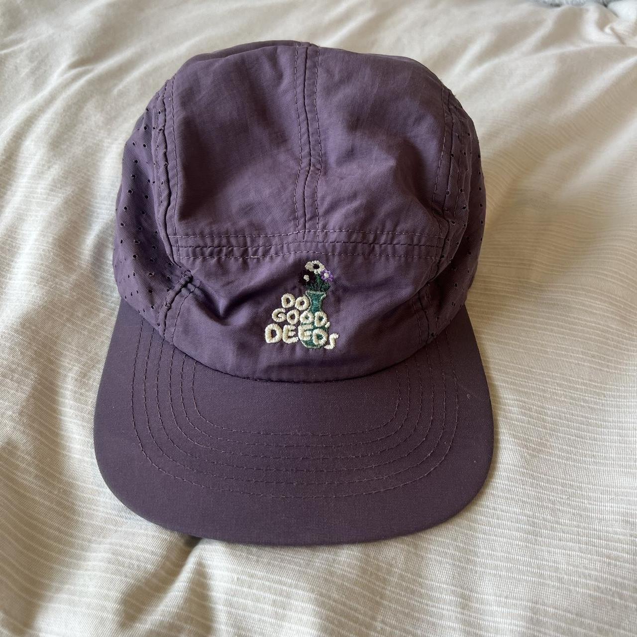 Cute granola 4 panel hat -worn a good amount but... - Depop