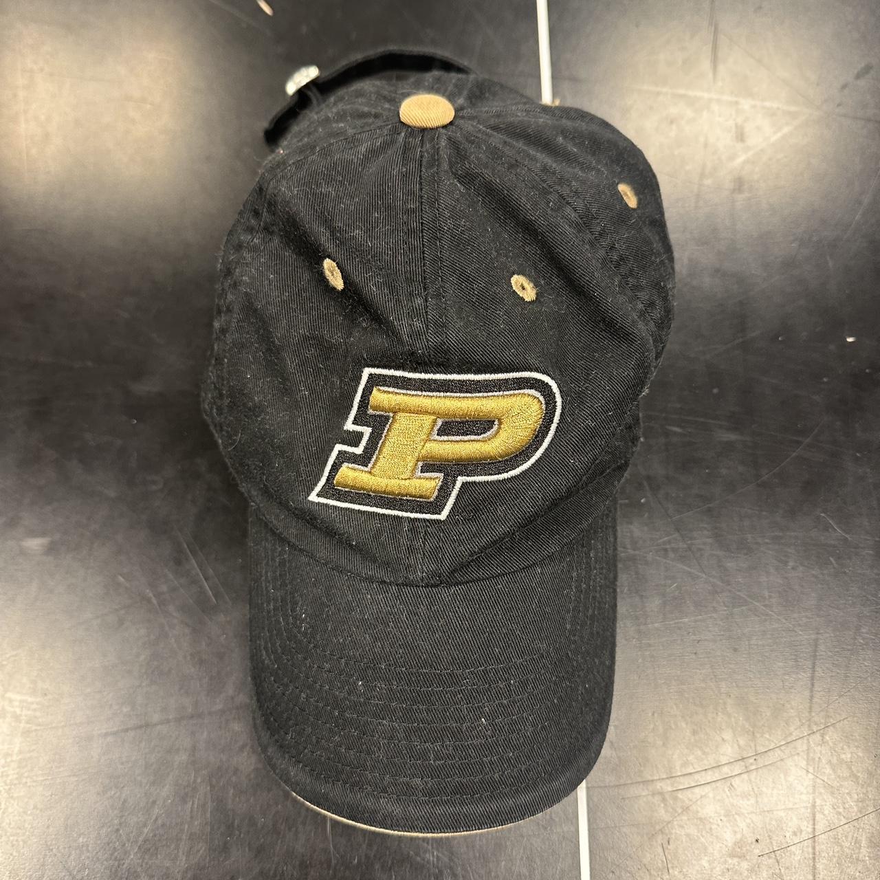 Purdue Boilermakers Black & Gold Cap - Purdue -... - Depop