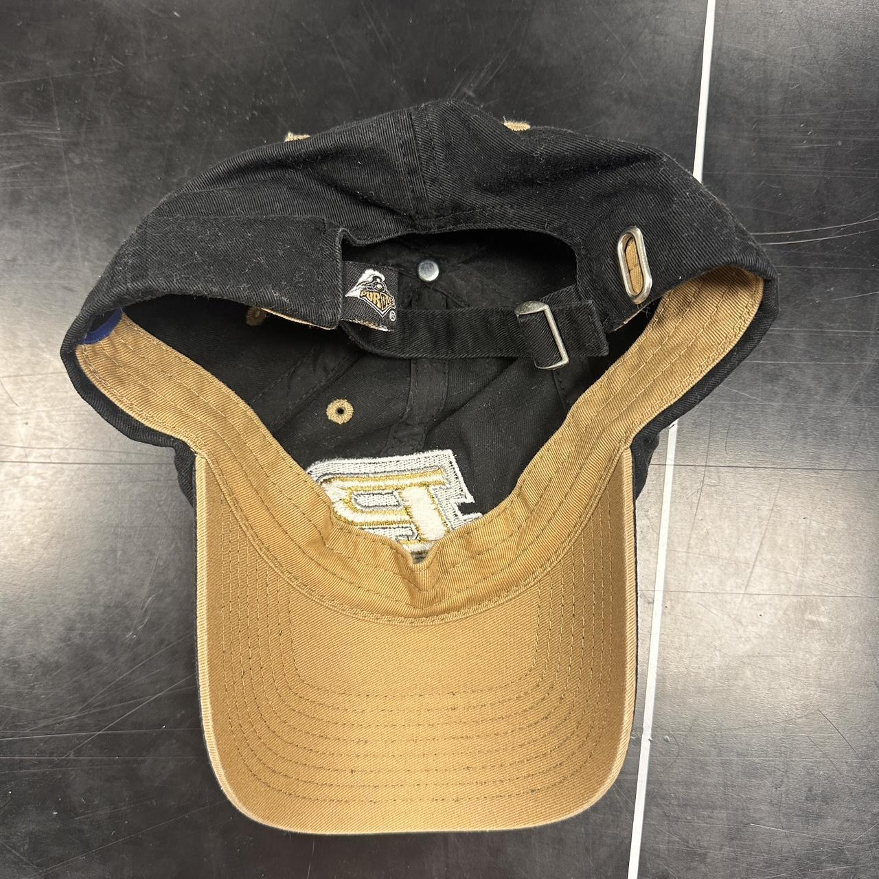 Purdue Boilermakers Black & Gold Cap - Purdue -... - Depop