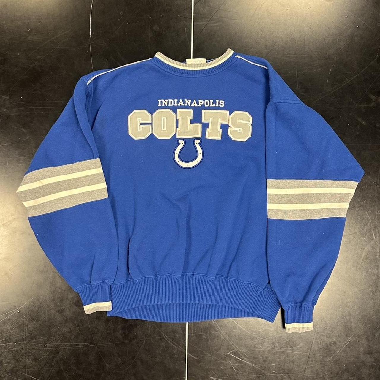Indianapolis Colts Lee Large Sweater Blue - Lee -... - Depop