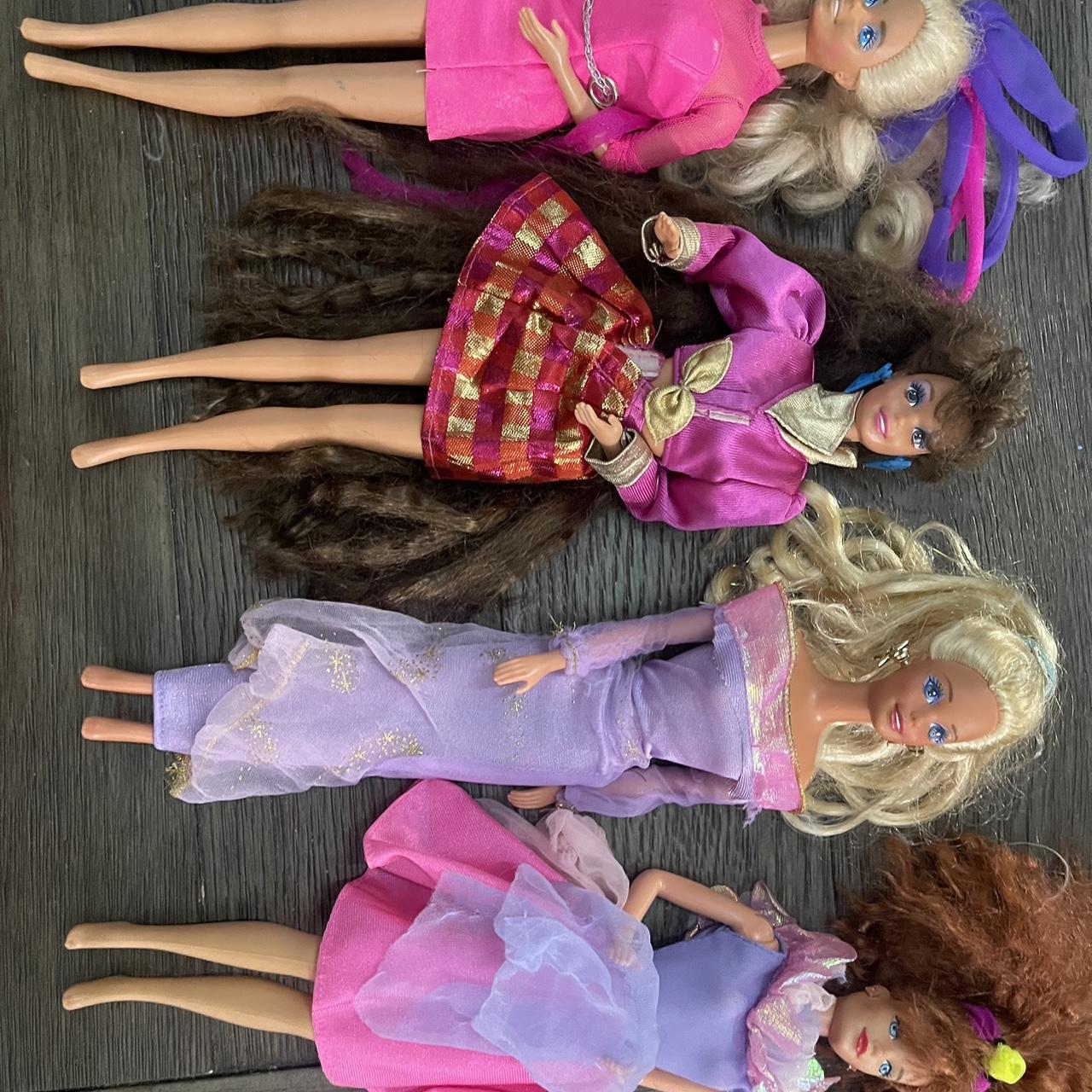 Lot of Vintage 12 different, Used barbie dolls. One... - Depop