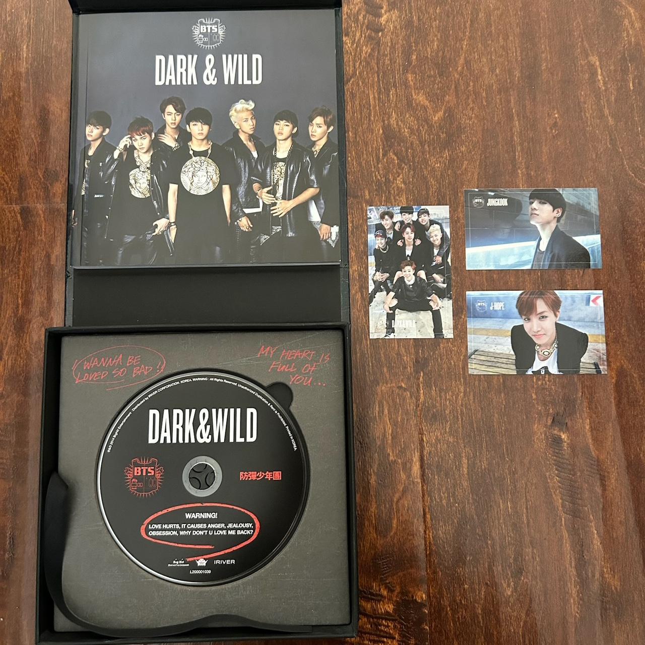 BTS 1st album dark and wild everything included NEW... - Depop