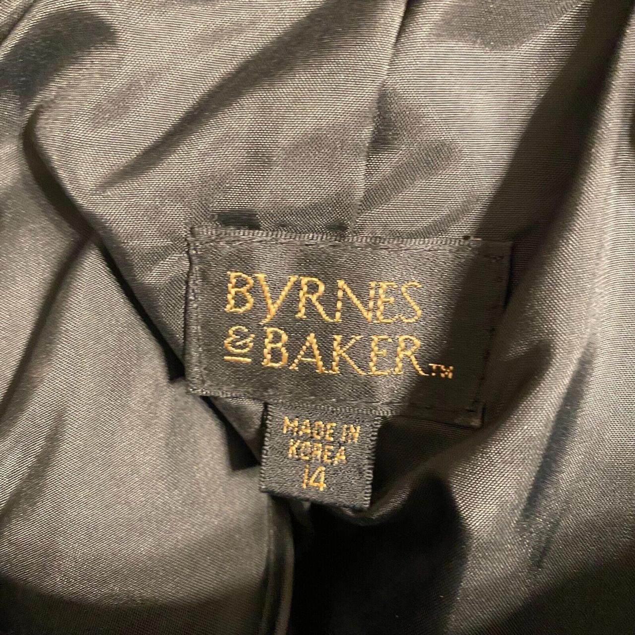 Vintage Byrnes & Baker Midi A Line Skirt from 100%... - Depop