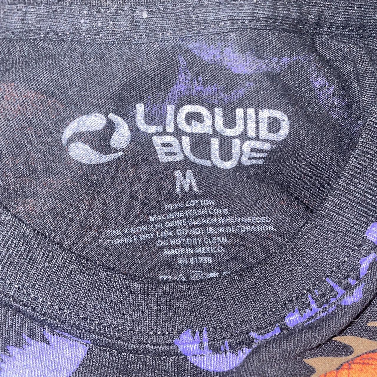 Liquid Blue Dragon T-Shirt Never worn Size M - Depop