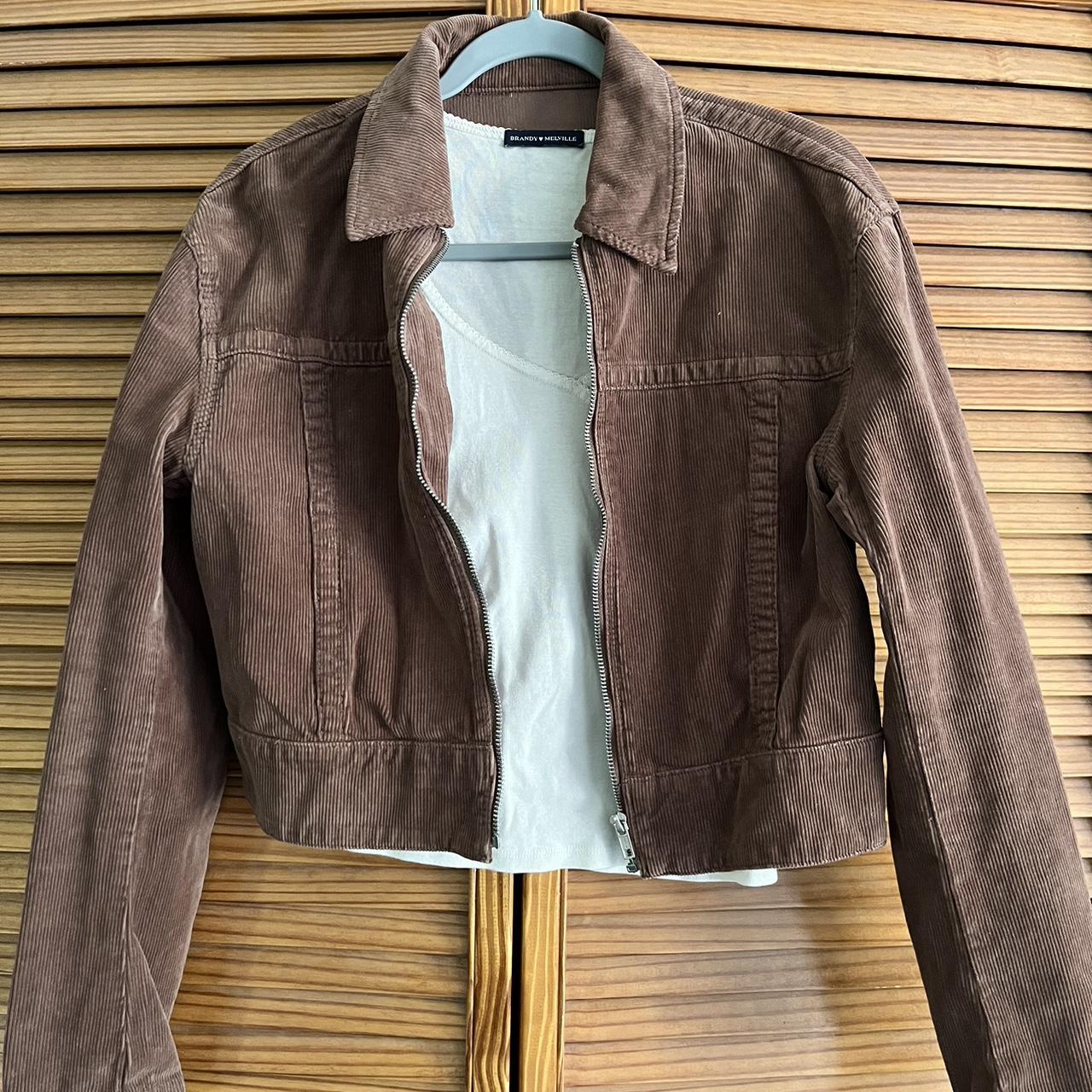 Brandy Melville corduroy jacket - Depop