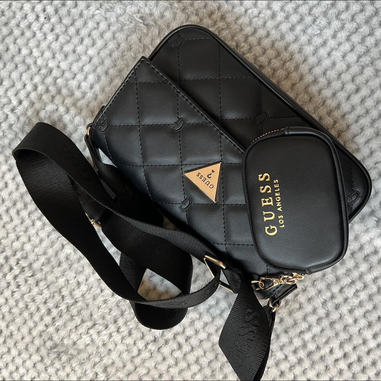 GUESS black bag Crossbody Bags Authentic... - Depop
