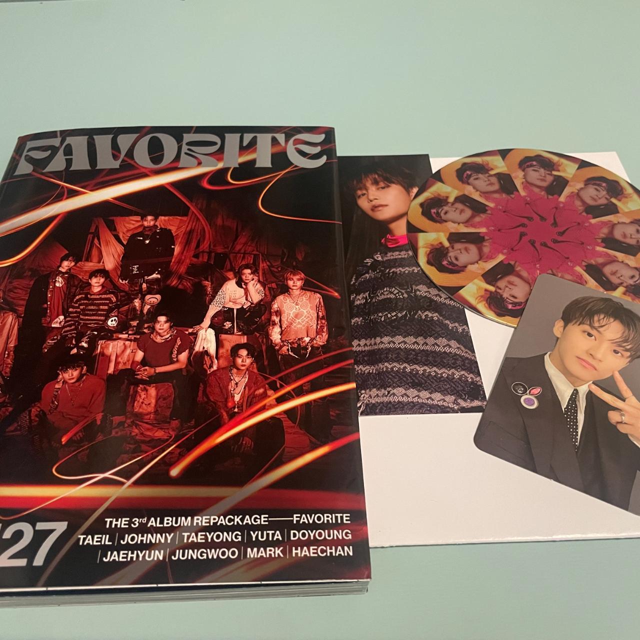 NCT 127 Favorite Album Includes: 1 photo card, 1... - Depop