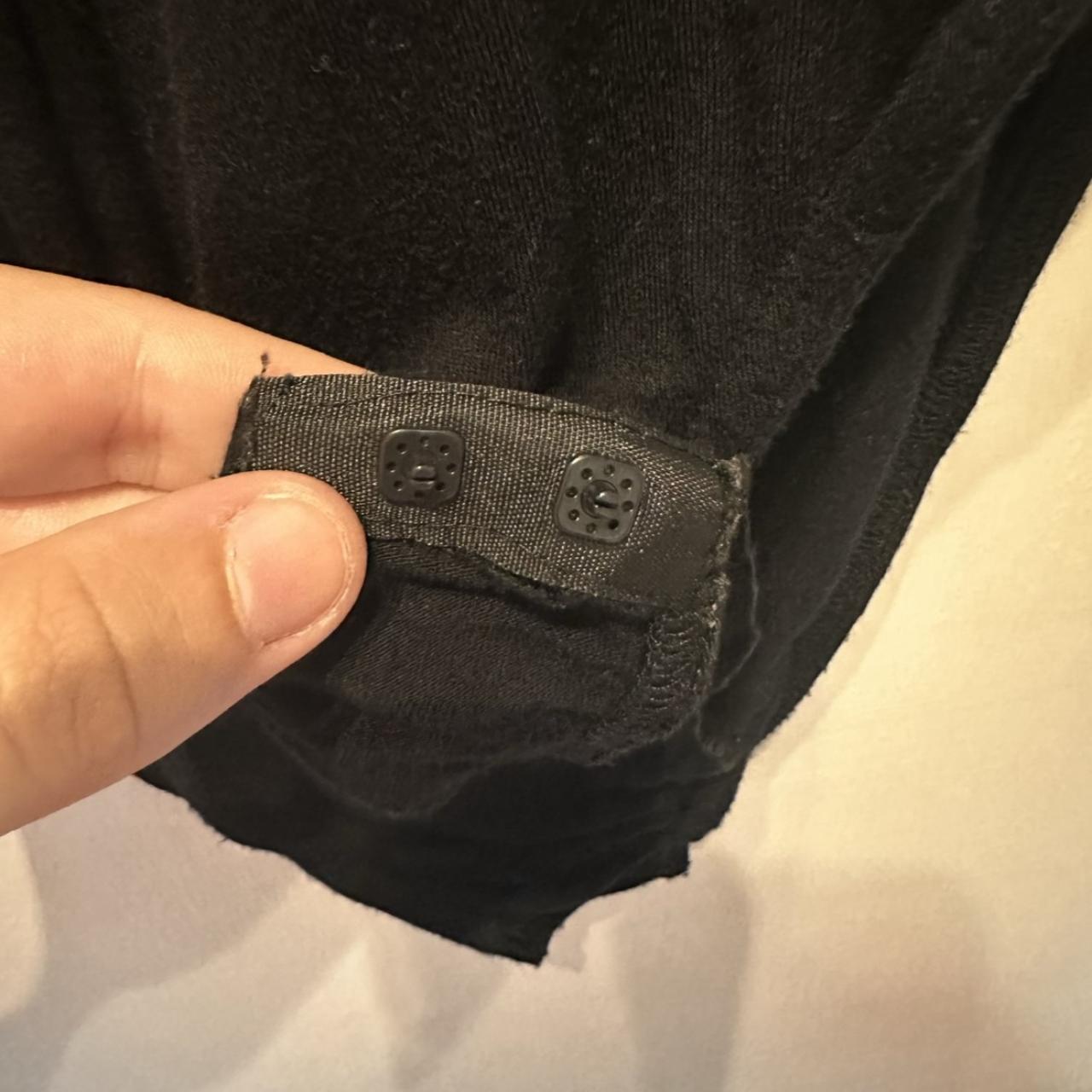 Black mesh body suit with poppers Boohoo black mesh... - Depop