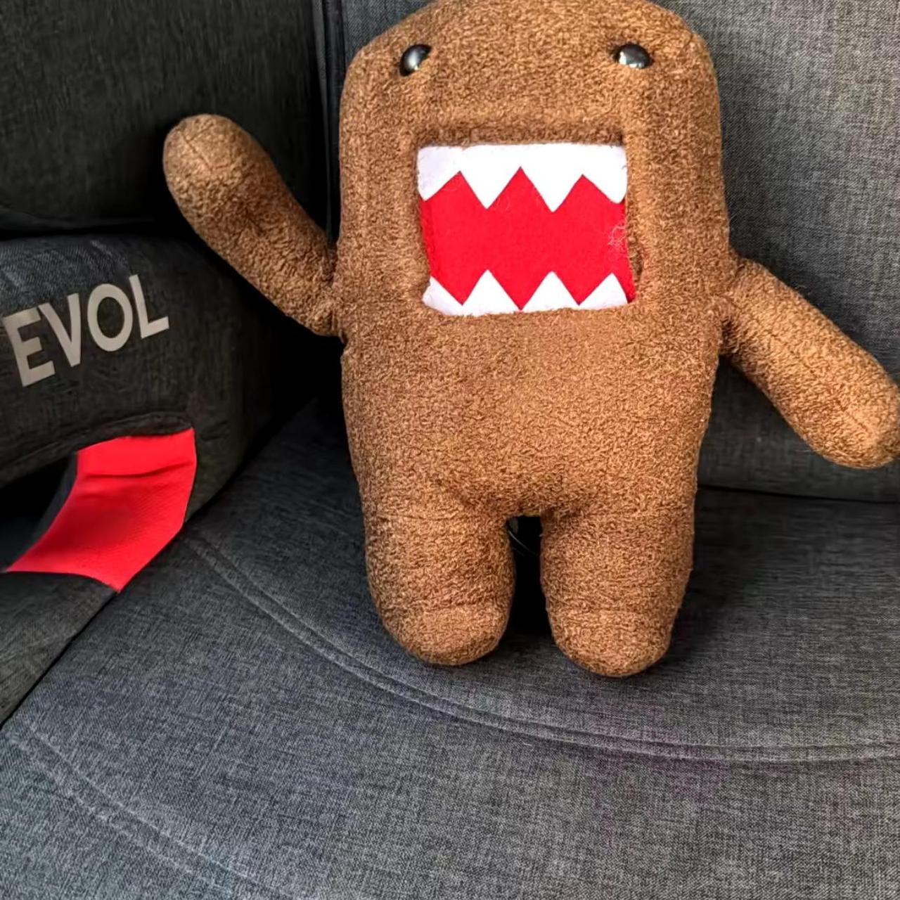 domo plushie, looks a little silly… dm before buying... - Depop