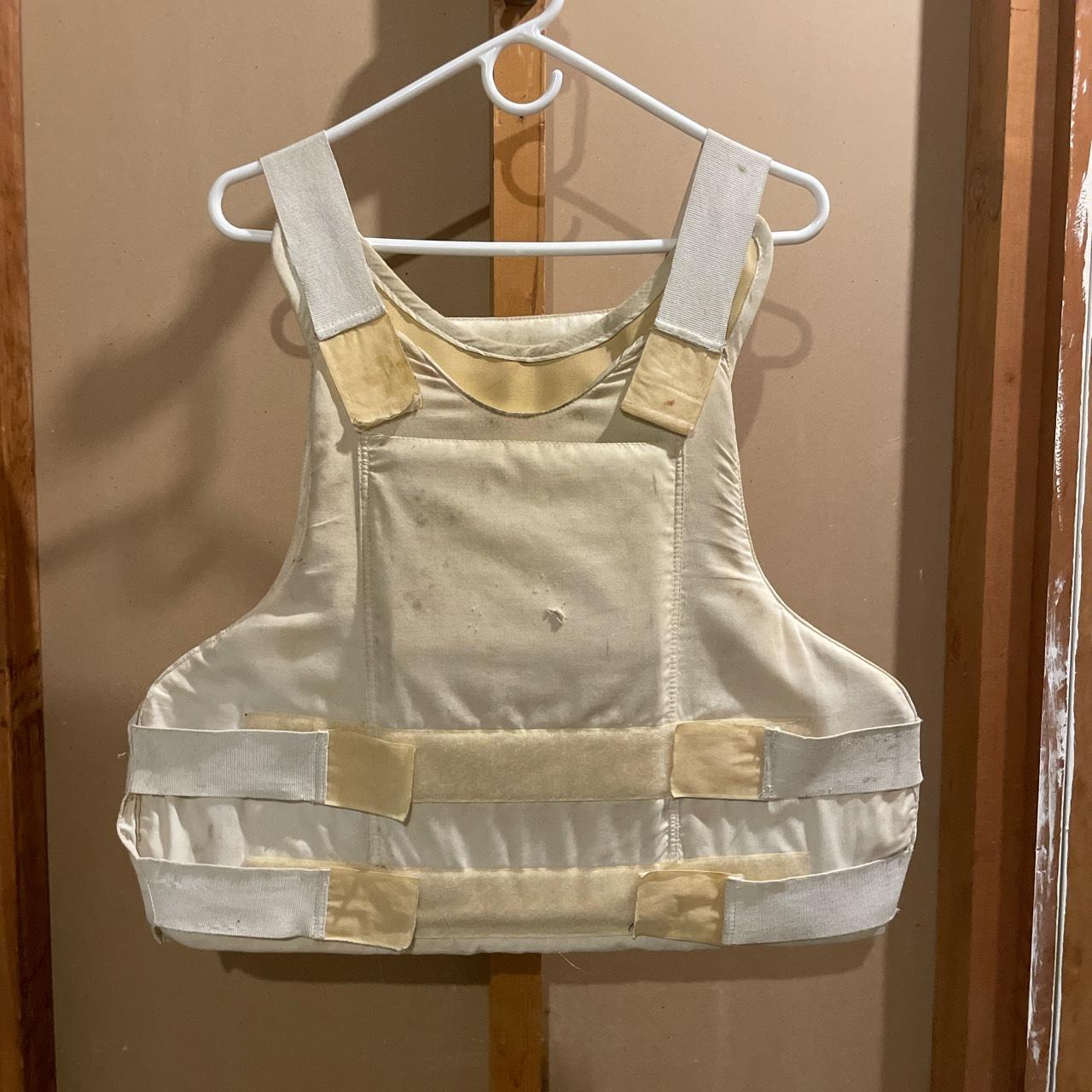 vintage Second Chance plate carrier kevlar vest 1... - Depop