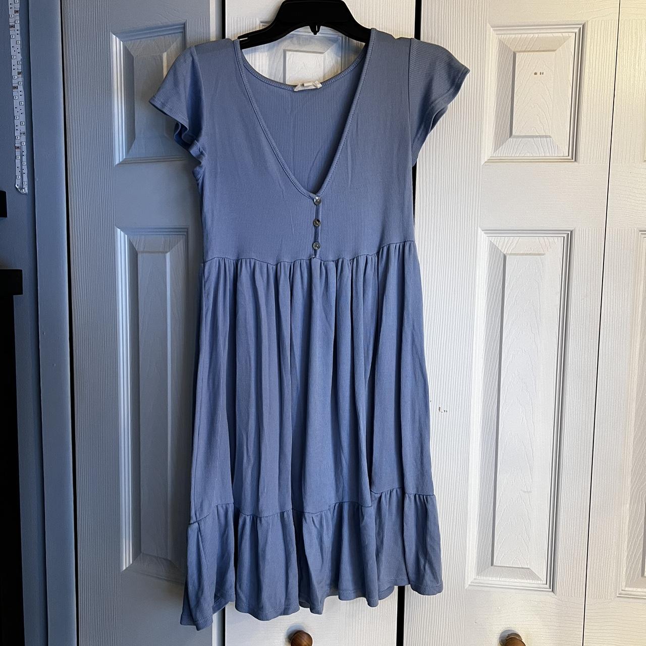 see you monday-brand super cozy casual dress with... - Depop