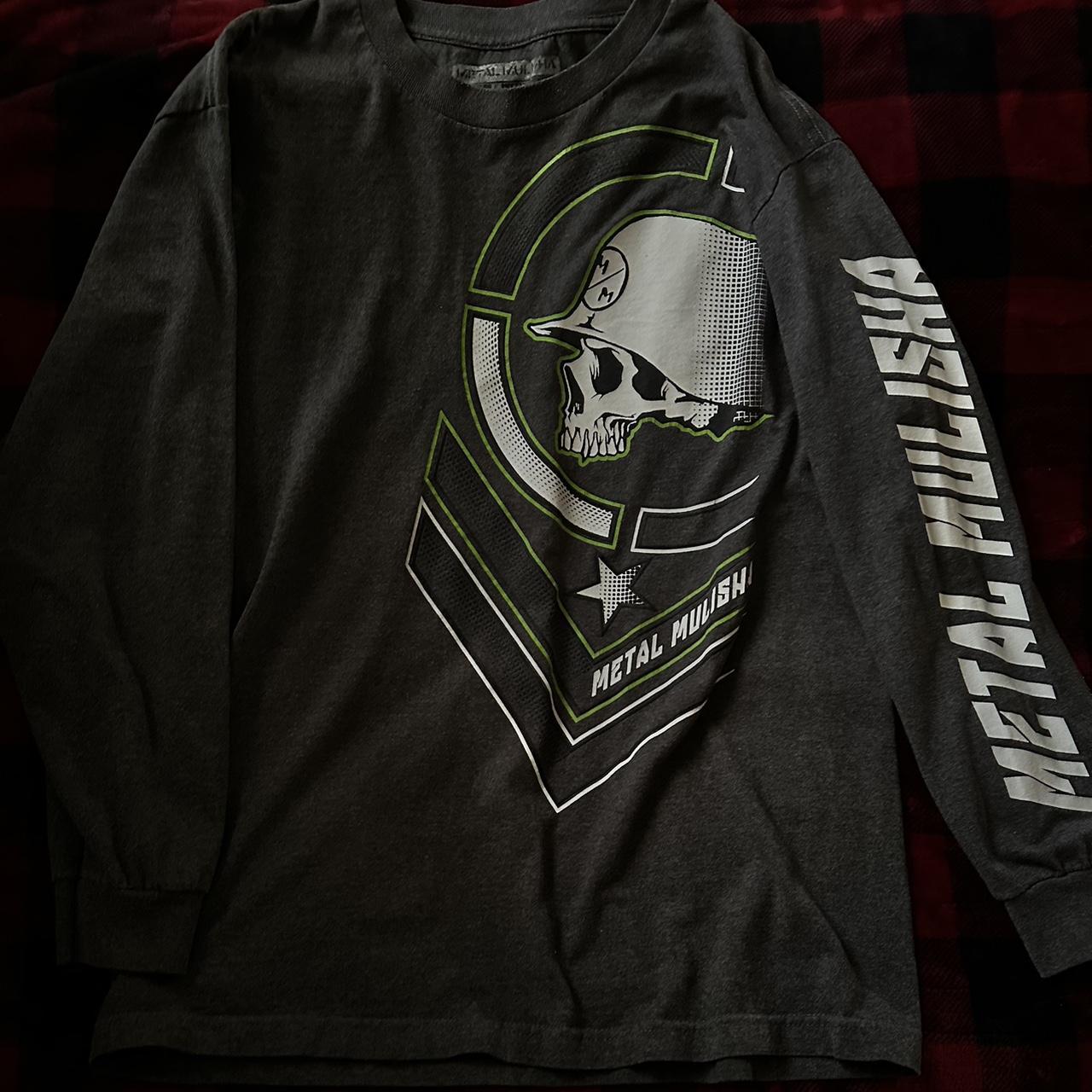 Metal Mulisha long sleeve w/ print on front and... - Depop