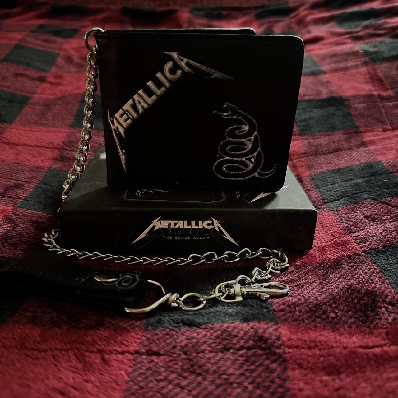 OG metallica chain wallet - Depop