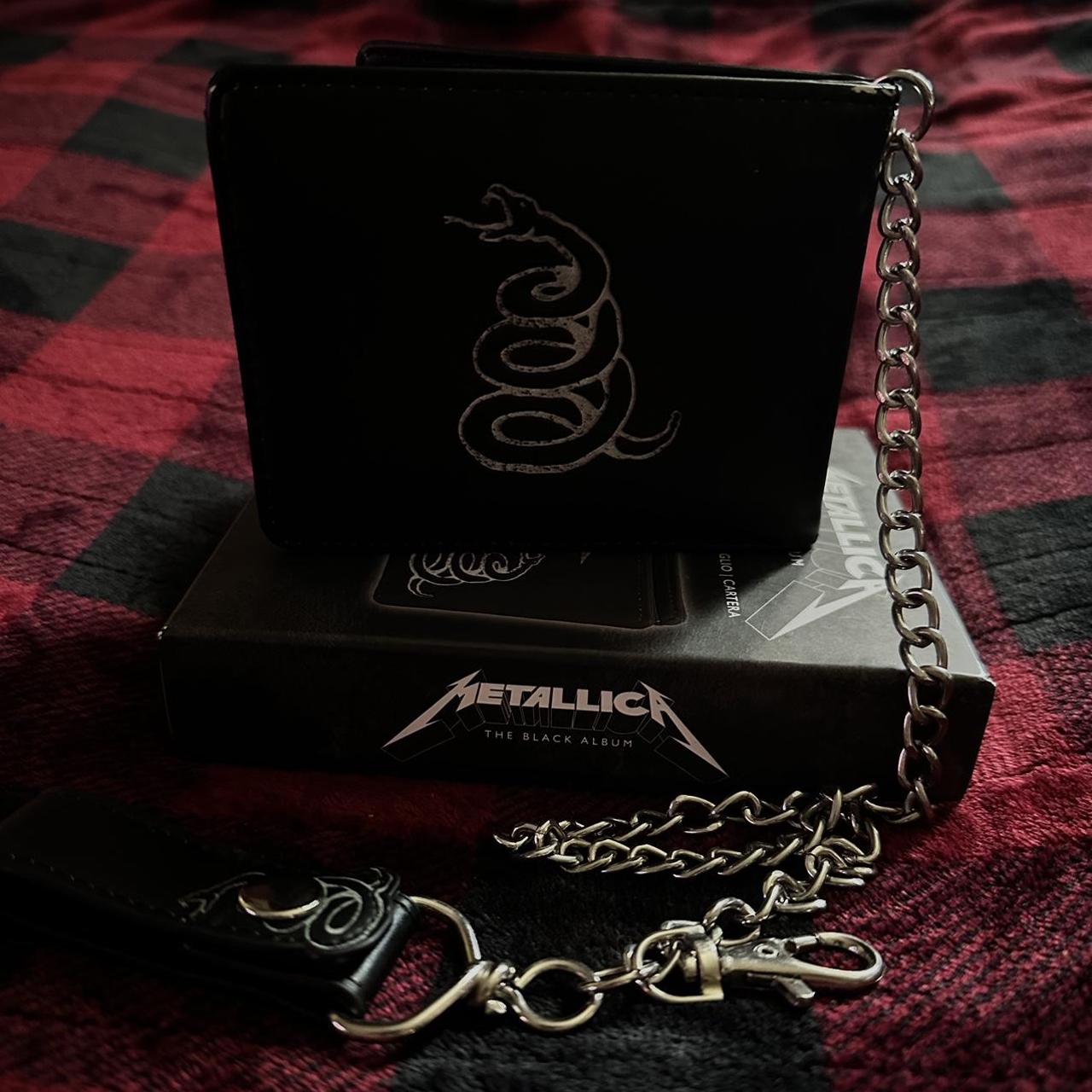 OG metallica chain wallet - Depop