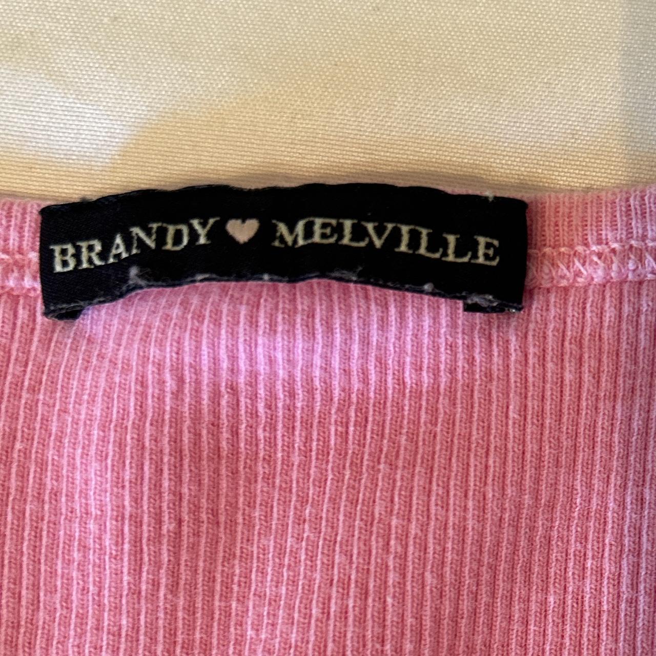 Super cute pink Brandy Melville shirt - Depop