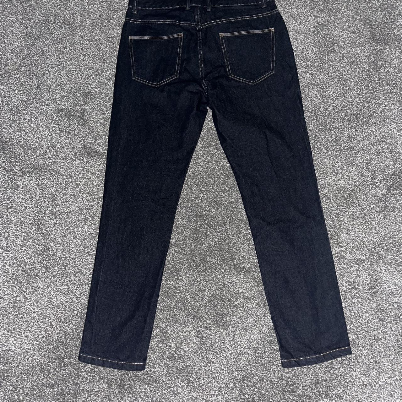 Next Slim Fit Jeans Dark Blue Size: 32R Bought for... - Depop
