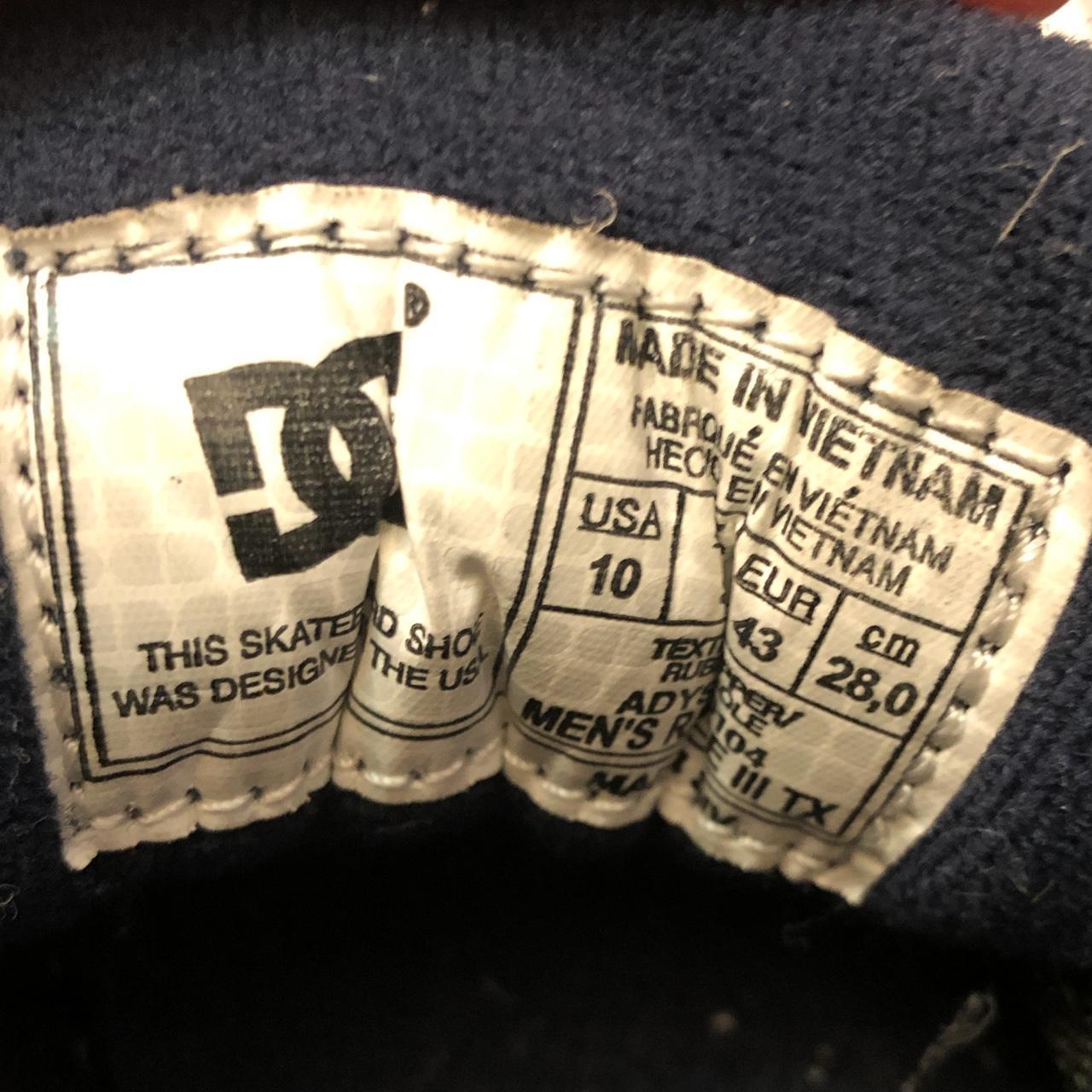 Blue DC Men’s Shoes Size 10 Good Condition DM To... - Depop