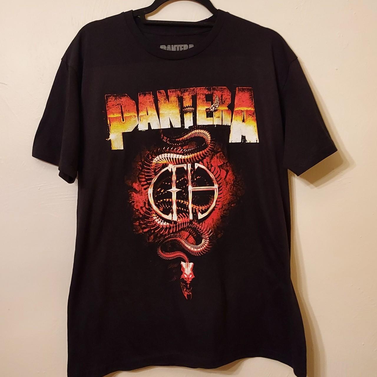 Pantera Snake Tee Men's Large Y2K 90s Here is a... - Depop