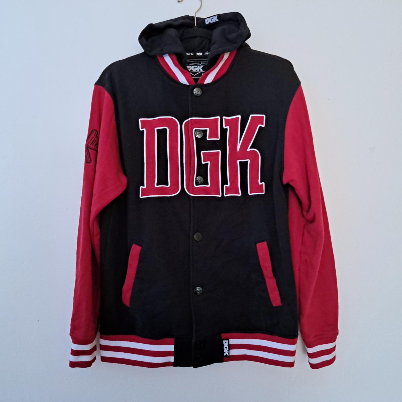 DGK Varsity Full Zip Hoodie Jacket Men's Medium Y2K... - Depop