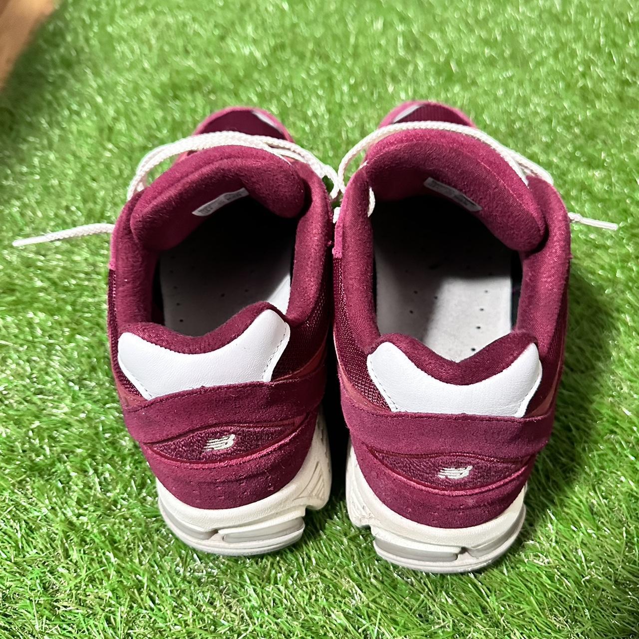New balance 2002r Red/burgundy colorway used 3 times... - Depop