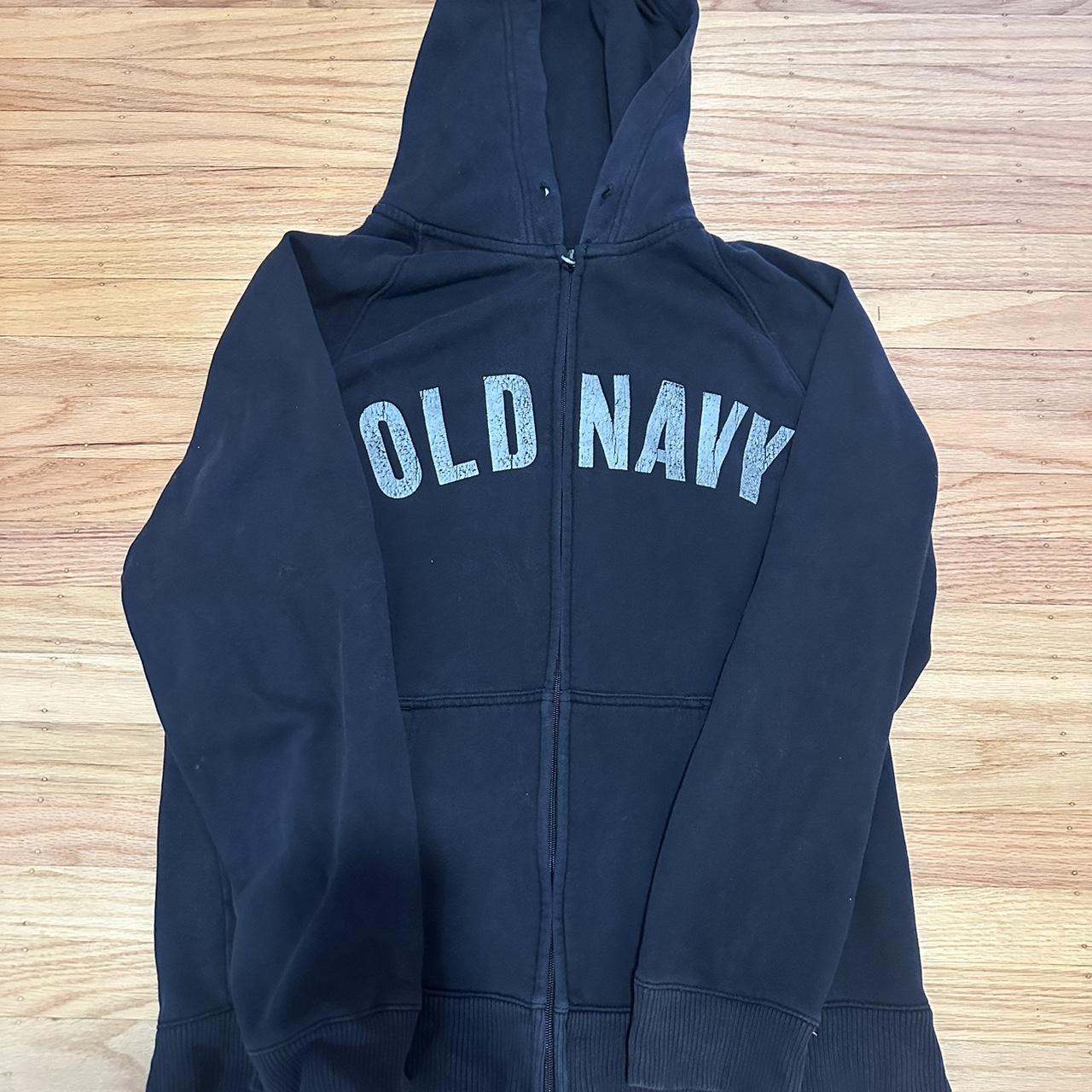 VINTAGE OLD NAVY ZIP-UP Great condition old navy... - Depop