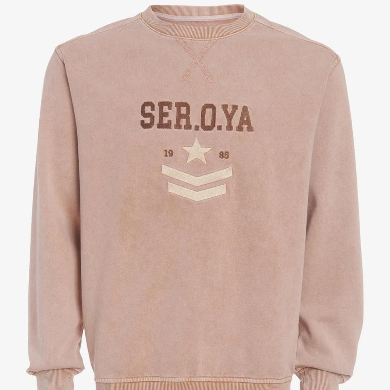 NWT SER.O.YA Issac Crew Neck Unisex Oversized... - Depop