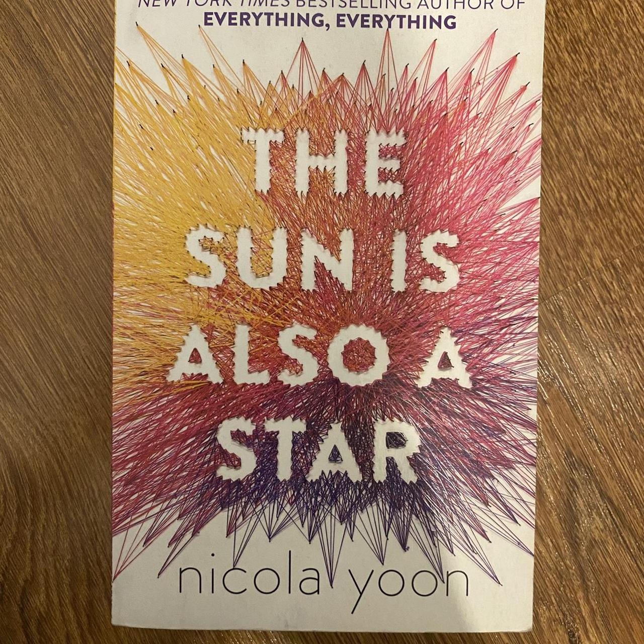 the sun is also a star by nicola yoon cute YA romance - Depop