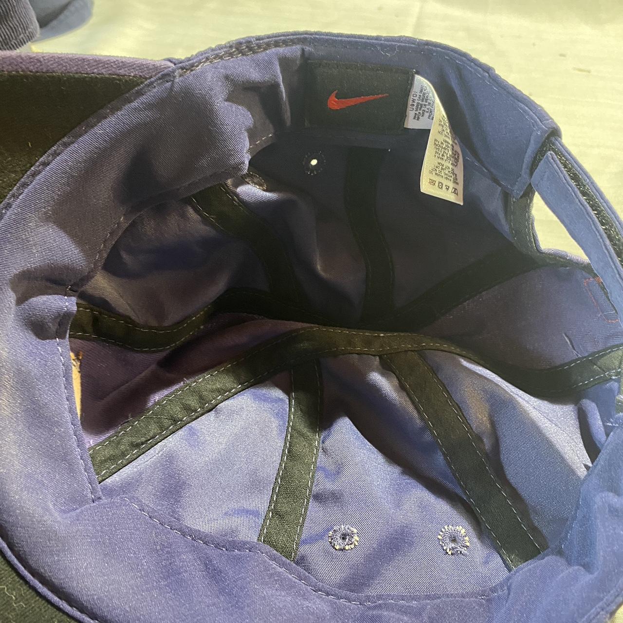 Vintage Nike VB Hat Adjustable Back Blue! Early 00’s - Depop