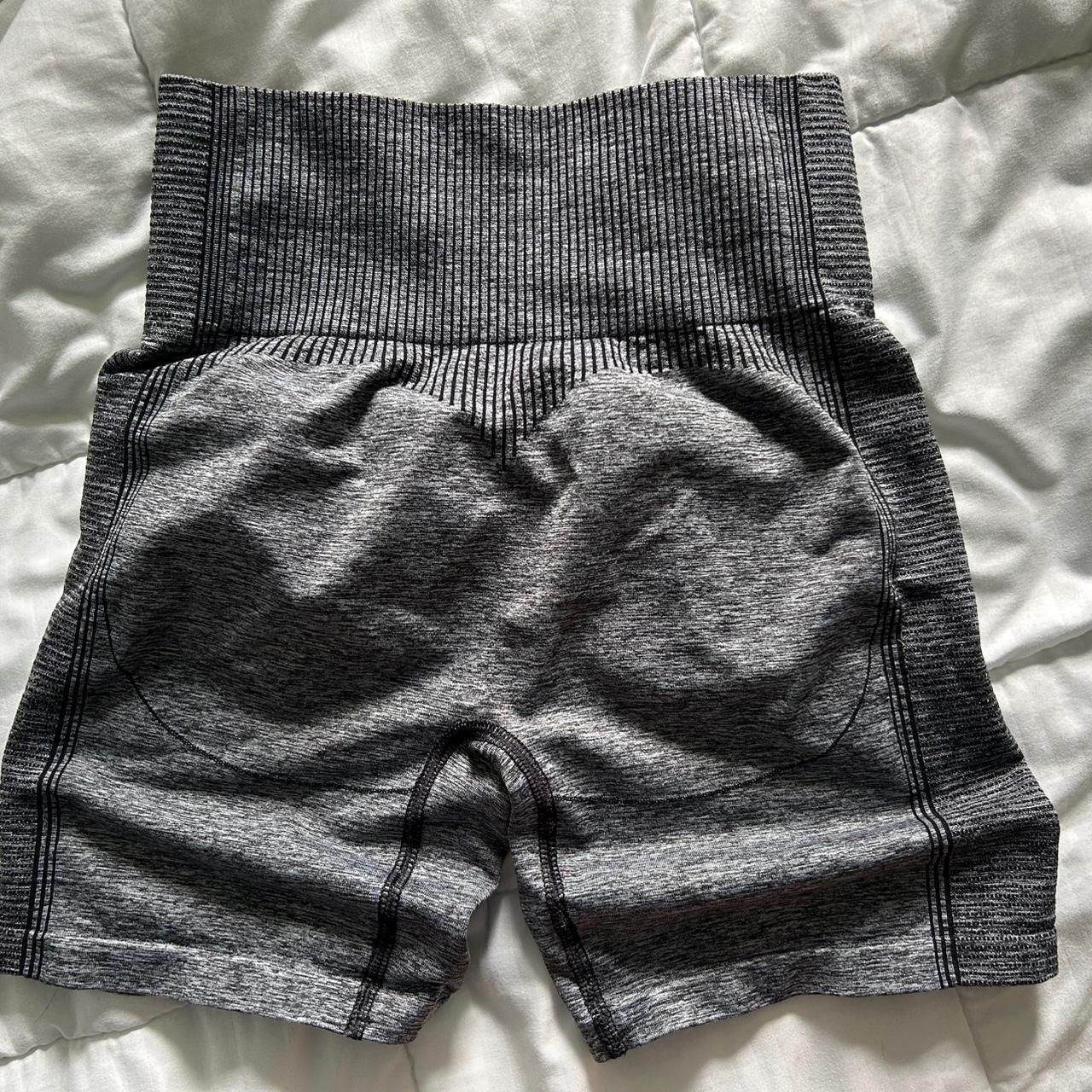 Gym Shark grey compression shorts | Depop