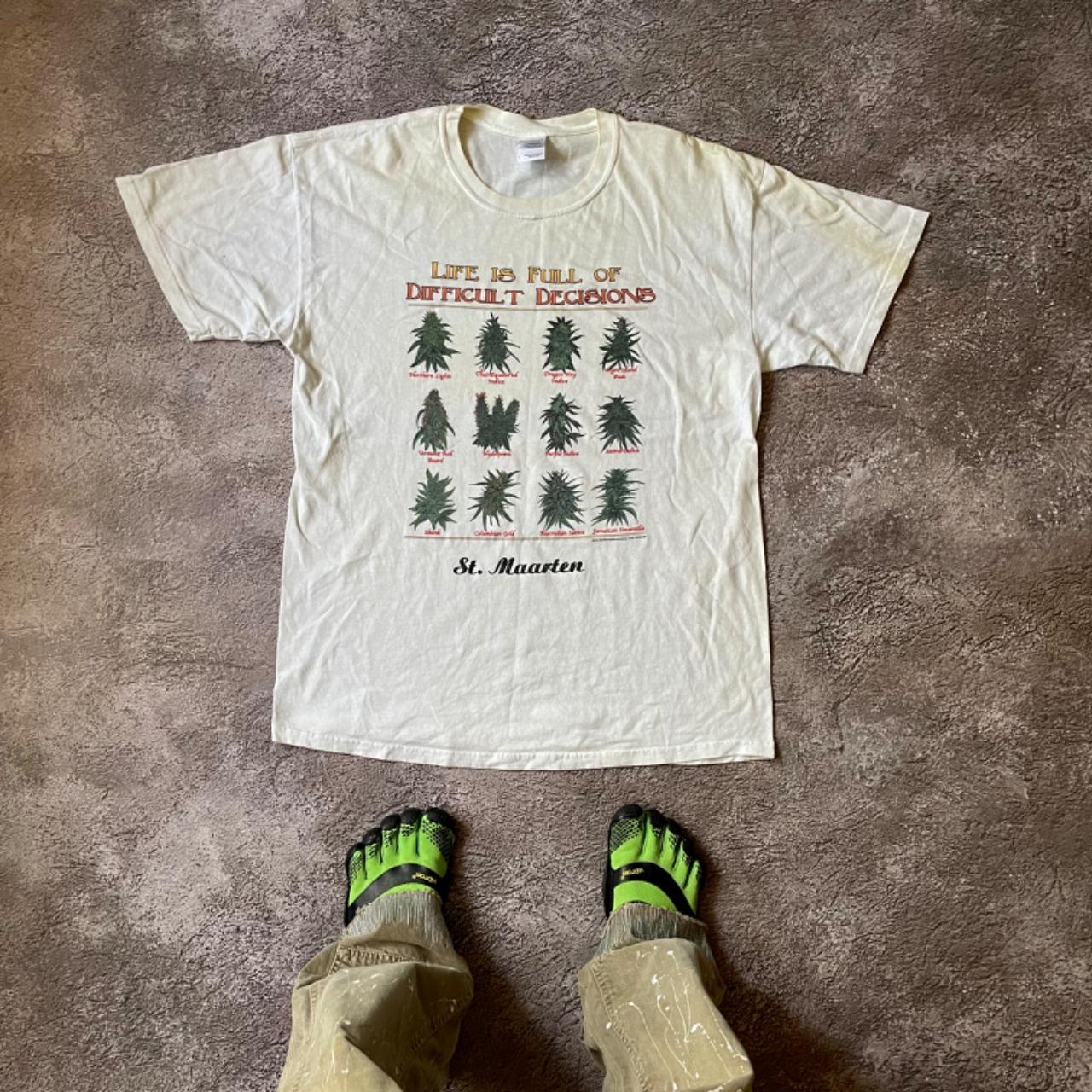 VINTAGE Y2K ADULT HUMOR “ SMOKE WEED DRUGS SKUNK... | Depop