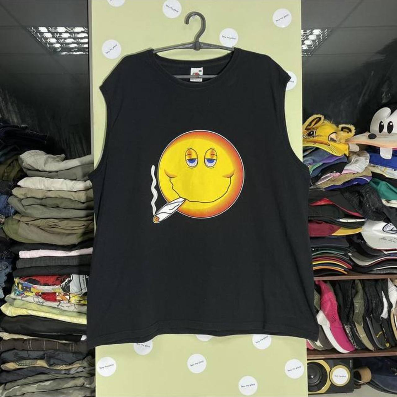 VINTAGE Y2K ADULT SMILE SMOKE WEED DOPE CANNABIS... | Depop