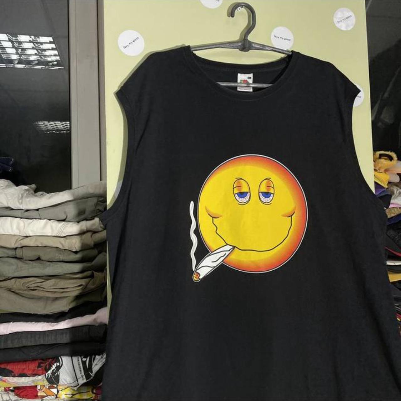 VINTAGE Y2K ADULT SMILE SMOKE WEED DOPE CANNABIS... | Depop