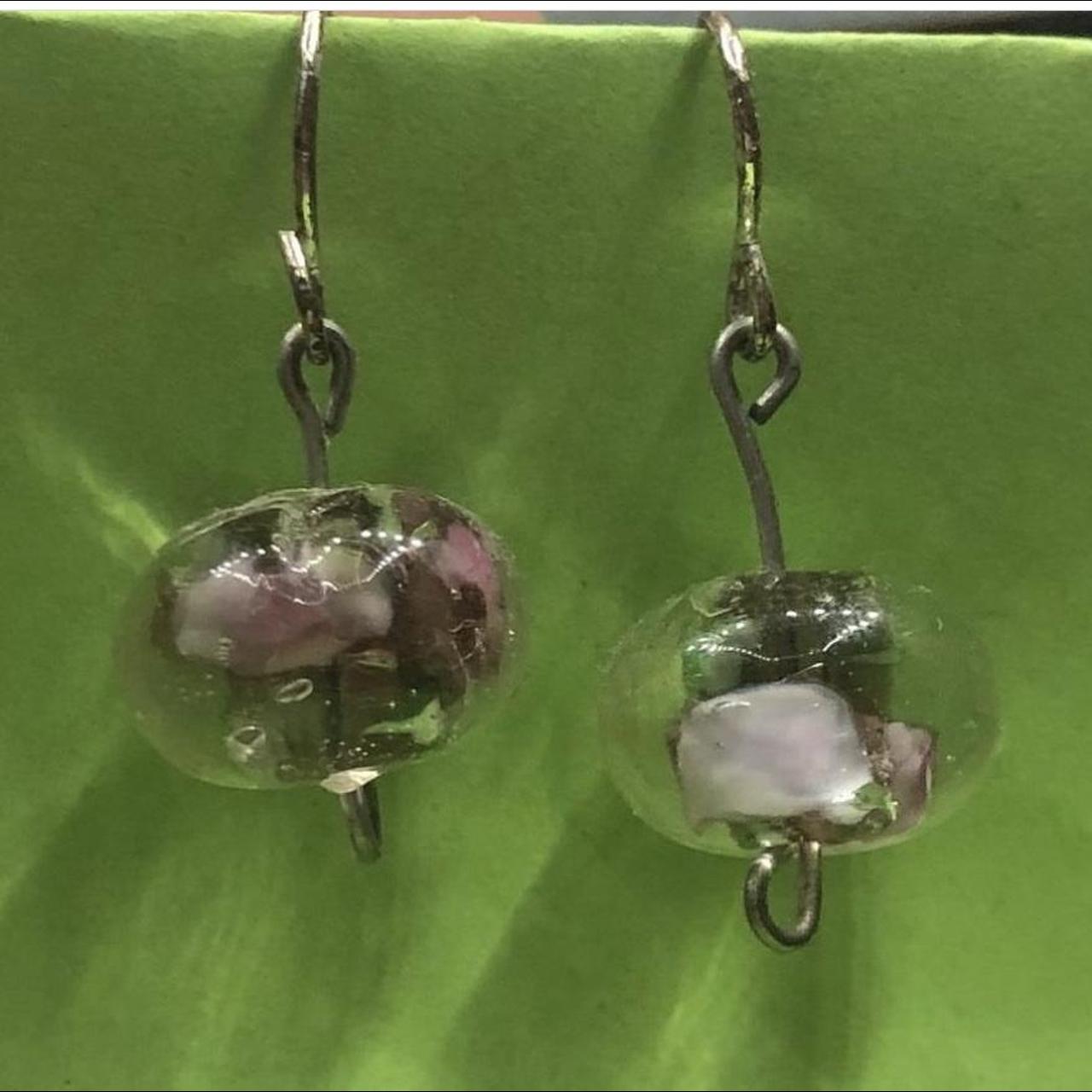 Cute artsy earrings - Depop