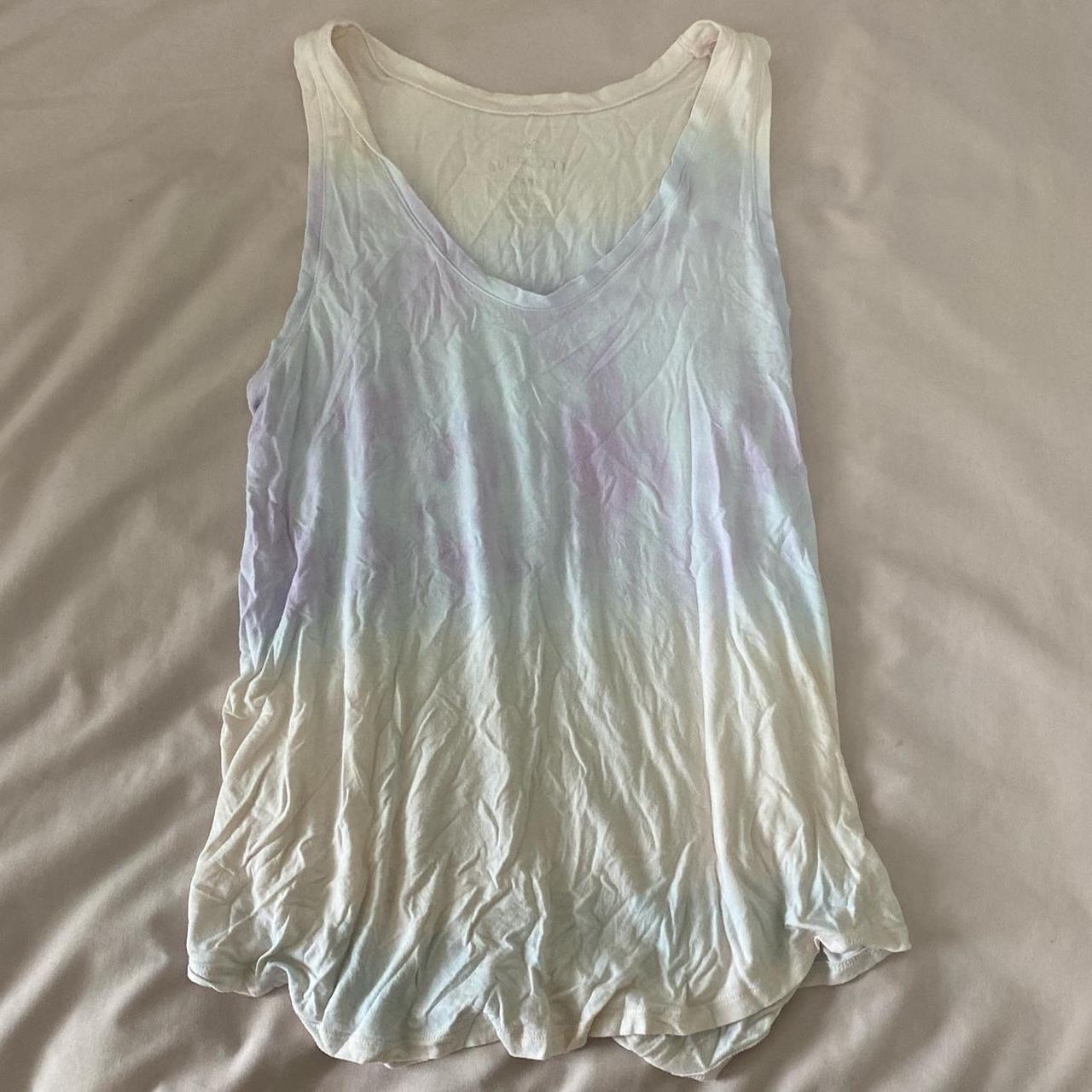 American eagle soft & sexy tank top Pastel tie dye... - Depop