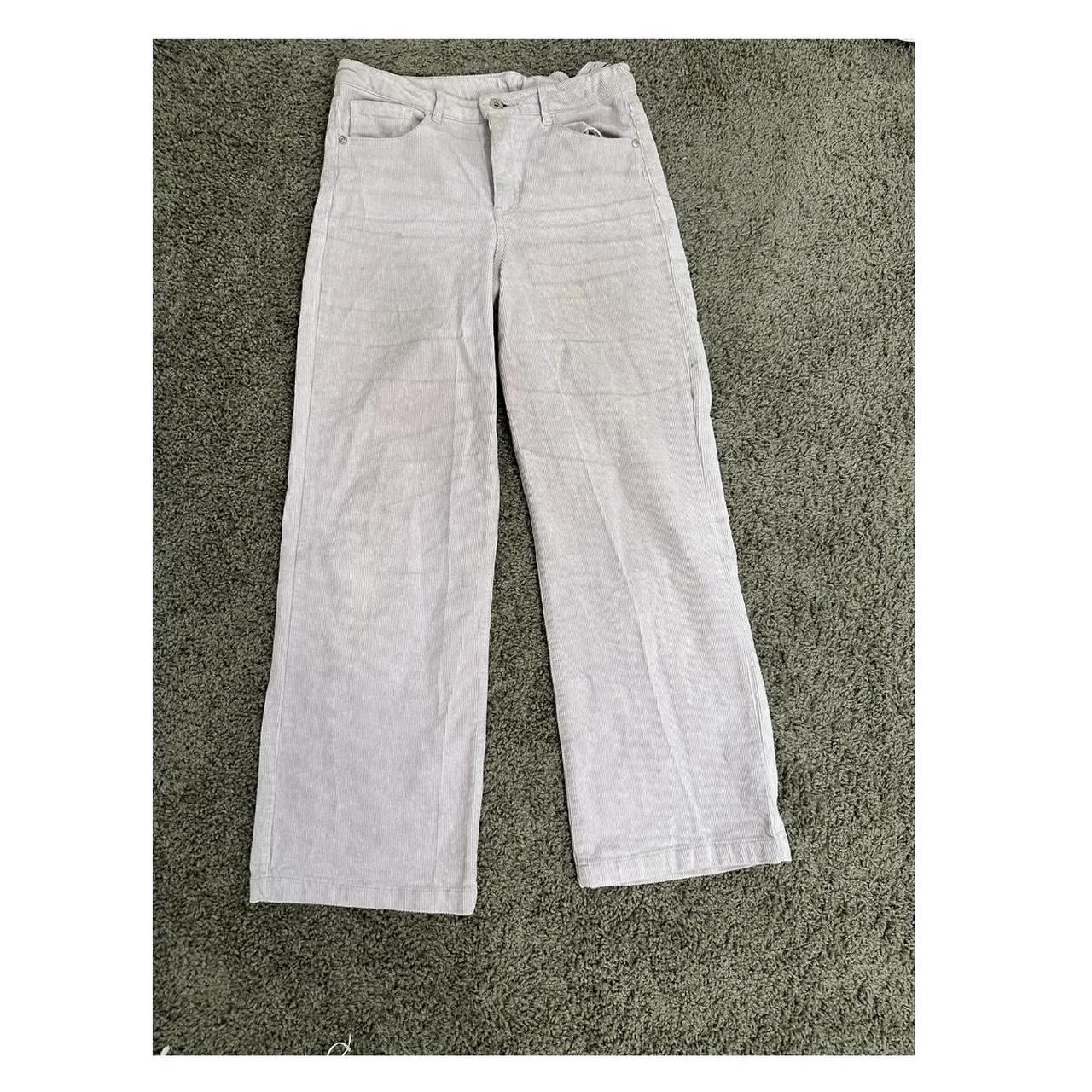 Target, Light purple corduroy wide leg straight jean... - Depop