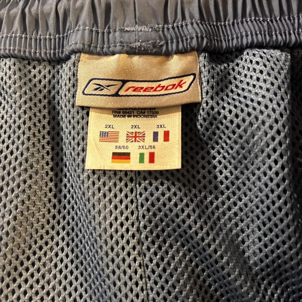 vintage year 2000 reebok track pants. brand new with... - Depop