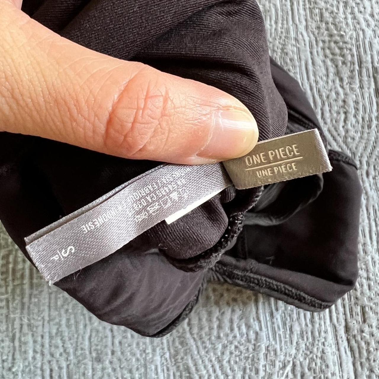 Aerie one piece halter neck open back high leg... - Depop