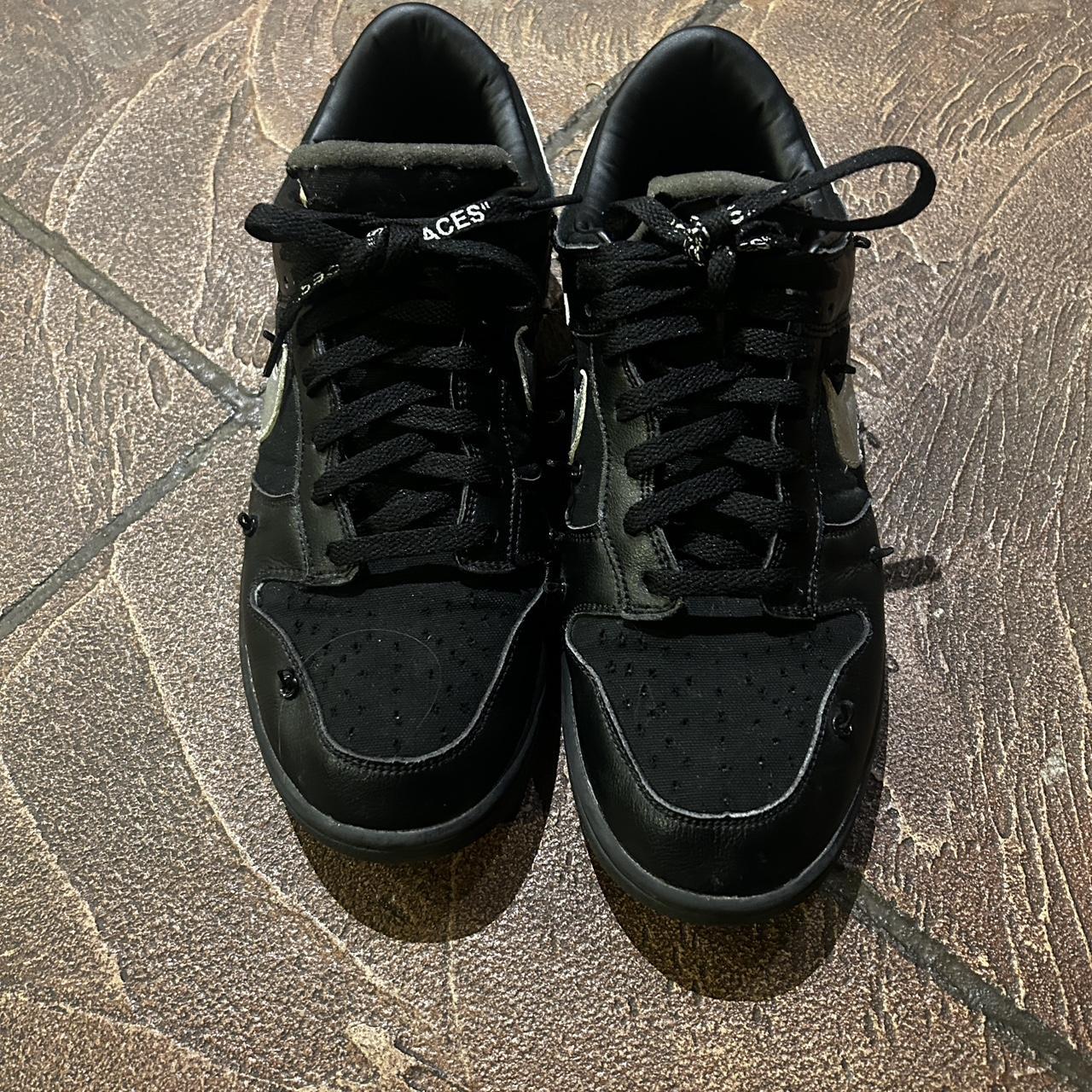 Lot 50 dunks off white super clean shoe barely worn... - Depop